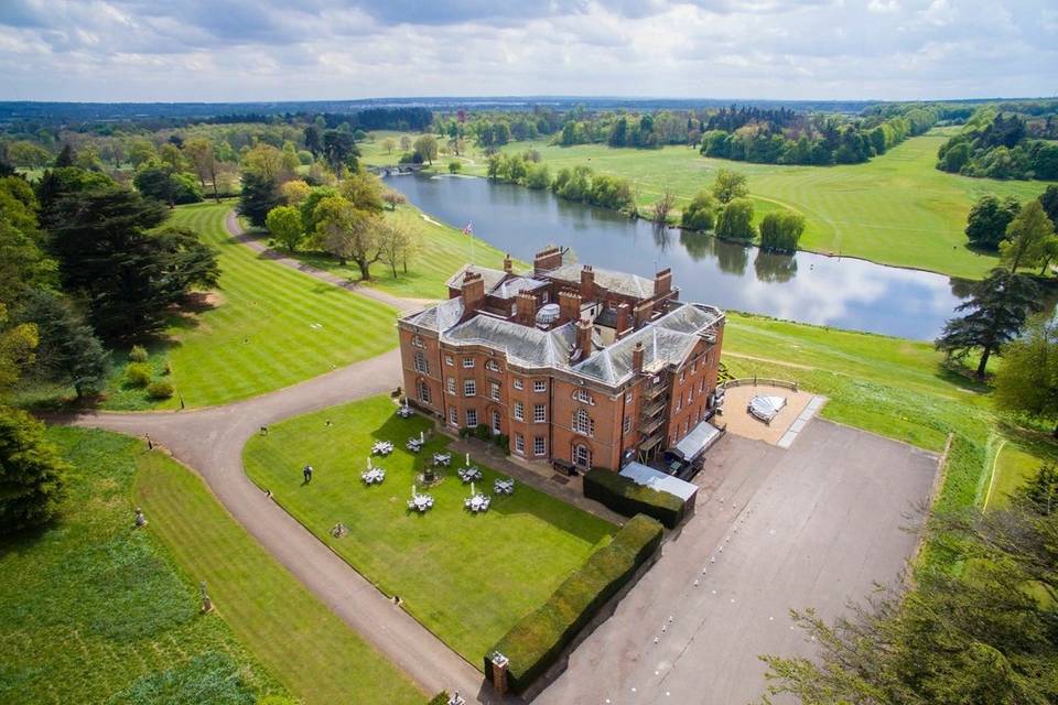 Helicopter Charter Brocket Hall | Luxury accomodation